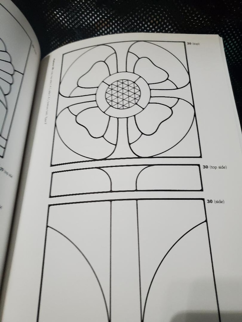 Stained Glass Boxes Pattern Book - Etsy