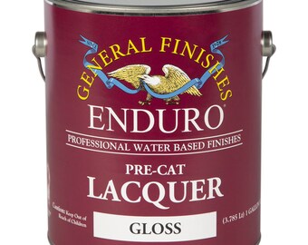 General Finishes Enduro Pre-cat Satin, Pre-cat Flat, Pre-cat Semi-gloss ...