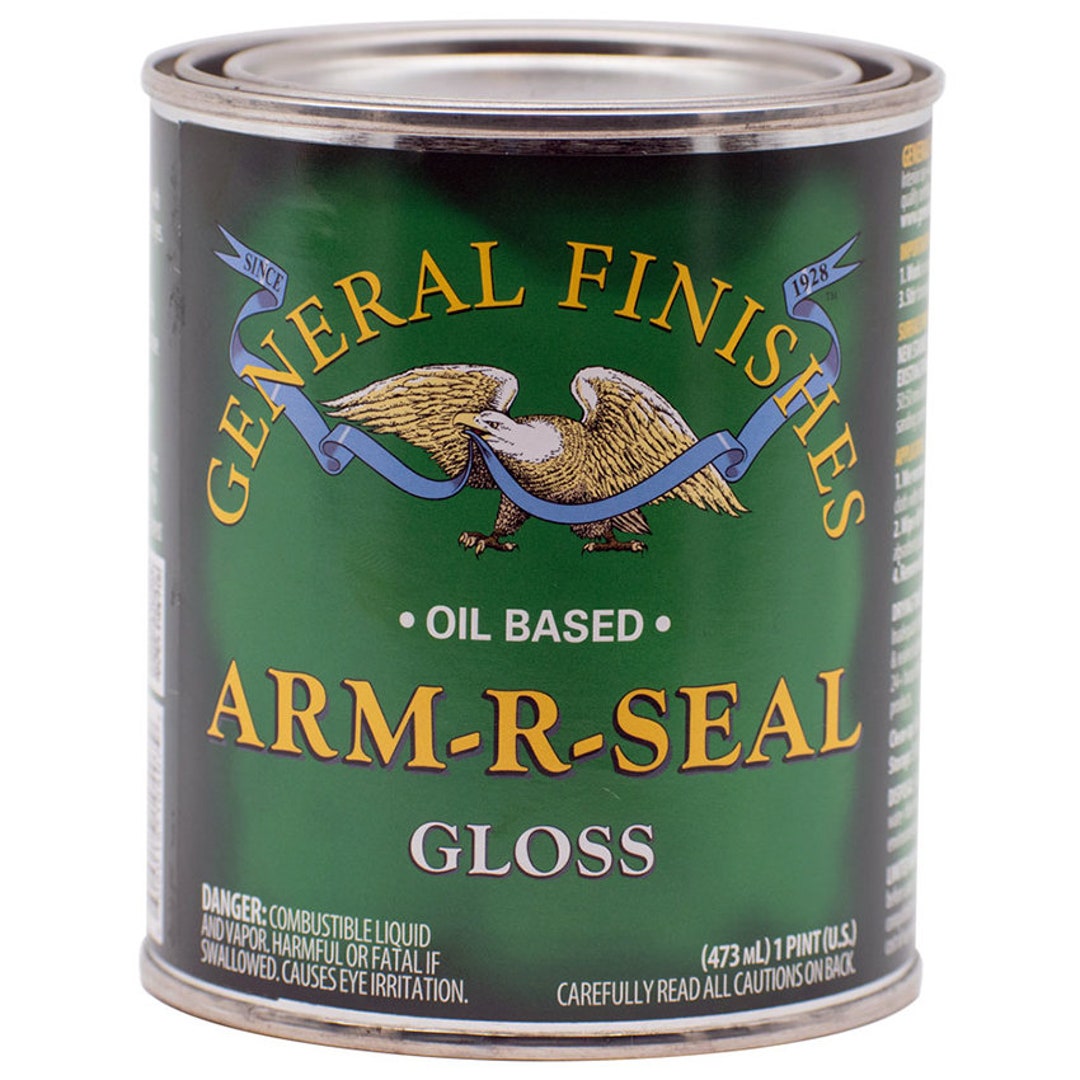 General Finishes AGQT Clear Arm-r-seal Oil-based Topcoat, - Etsy
