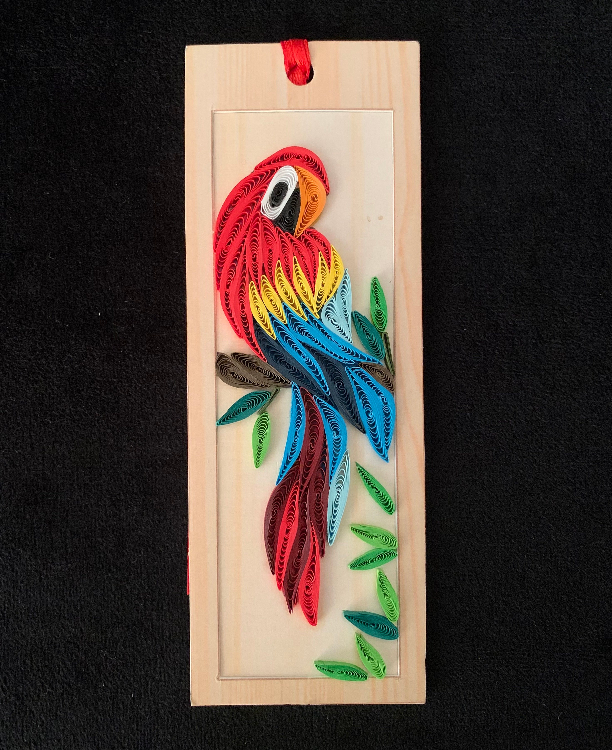 Bookmarks, Quilling Bookmarks, Quilled Bookmarks, 3D Bookmarks, Wooden ...