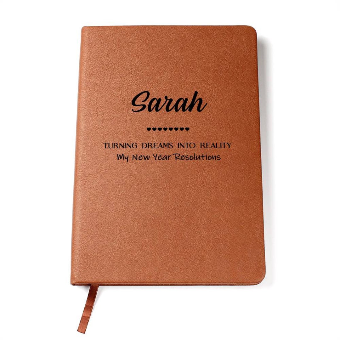 Personalized New Year Resolution Journal Unique Holiday Gift - Etsy