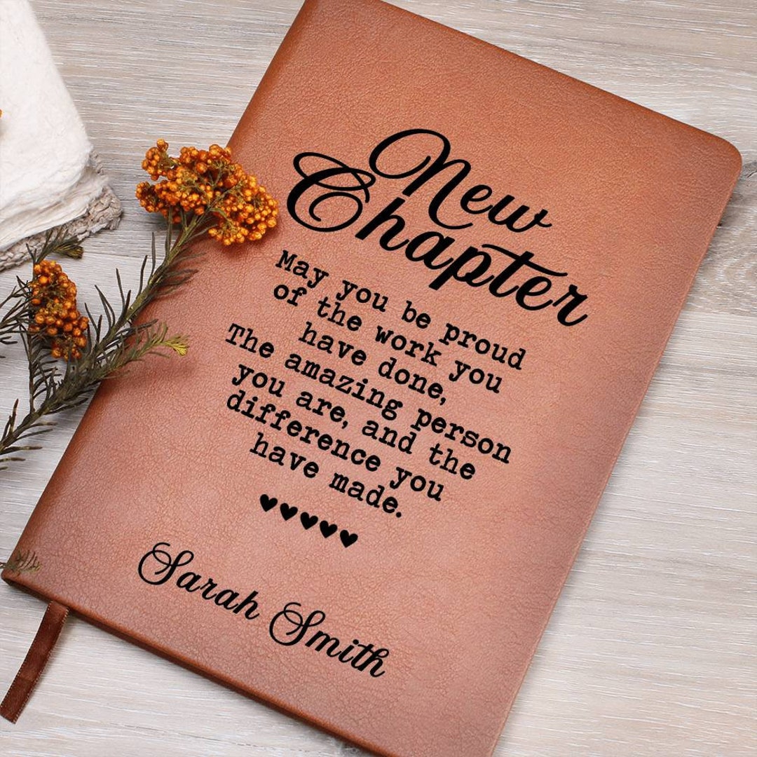 Women Retirement, New Chapter Journal - Retirement Gift, Retirement ...