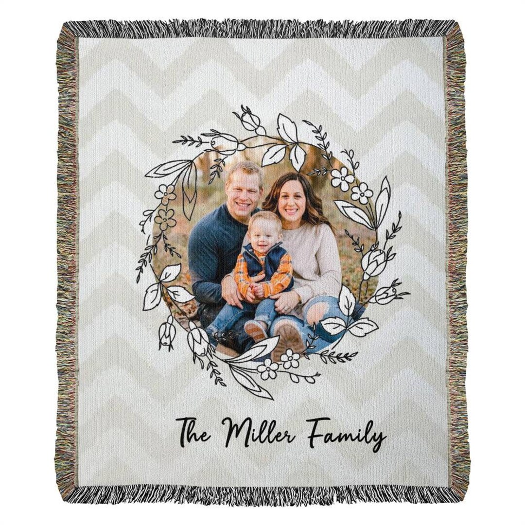 Family Photo Blanket, Custom Photo Blanket, Photo Blanket, Family ...
