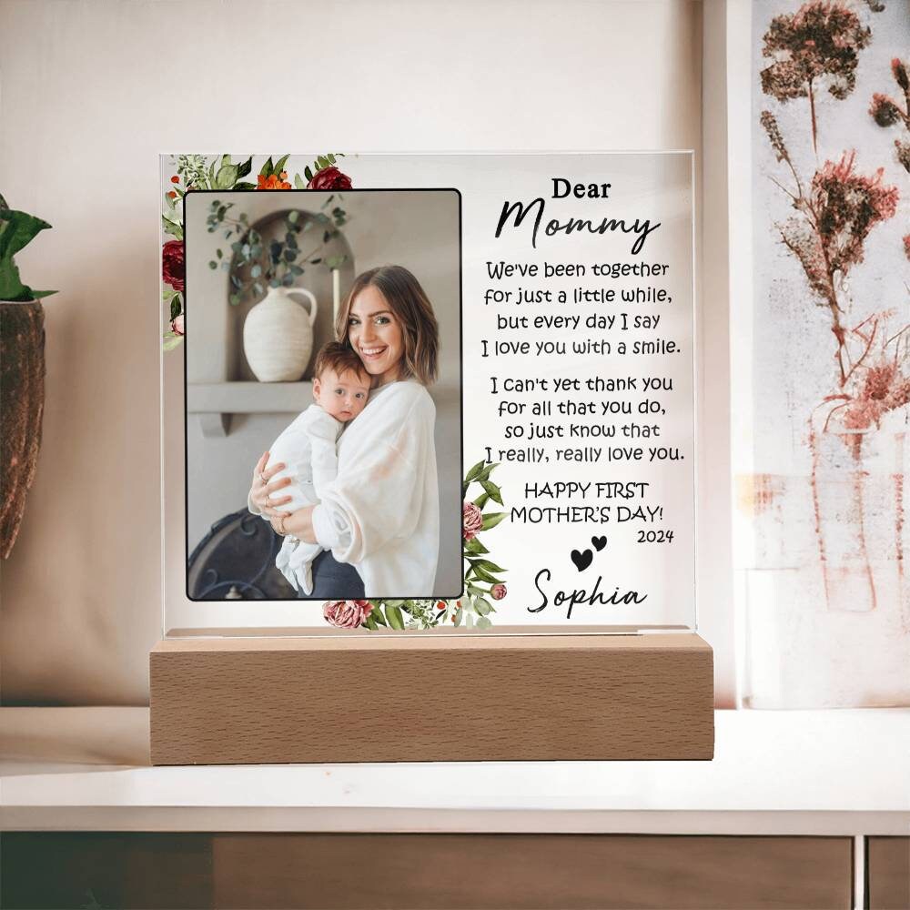 First Mothers Day Poem From Baby, Personalized First Mother's Day, 1st ...