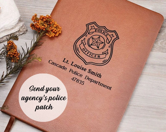 Custom Police Officer Gift for Men + Women, New Cop Gifts, Police ...