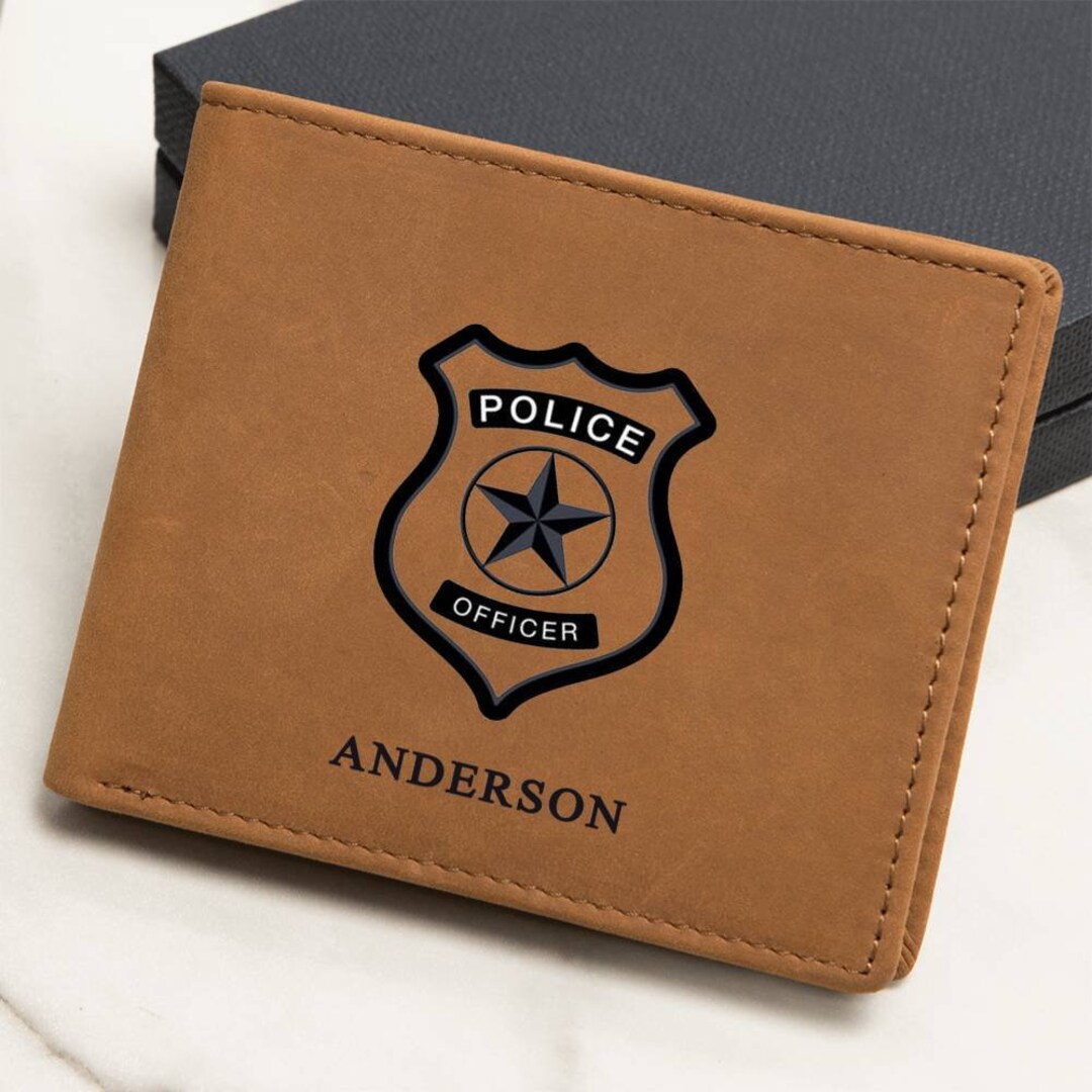 Personalized Police Officer Gifts, Cop Gifts, Police Officer Wallet ...