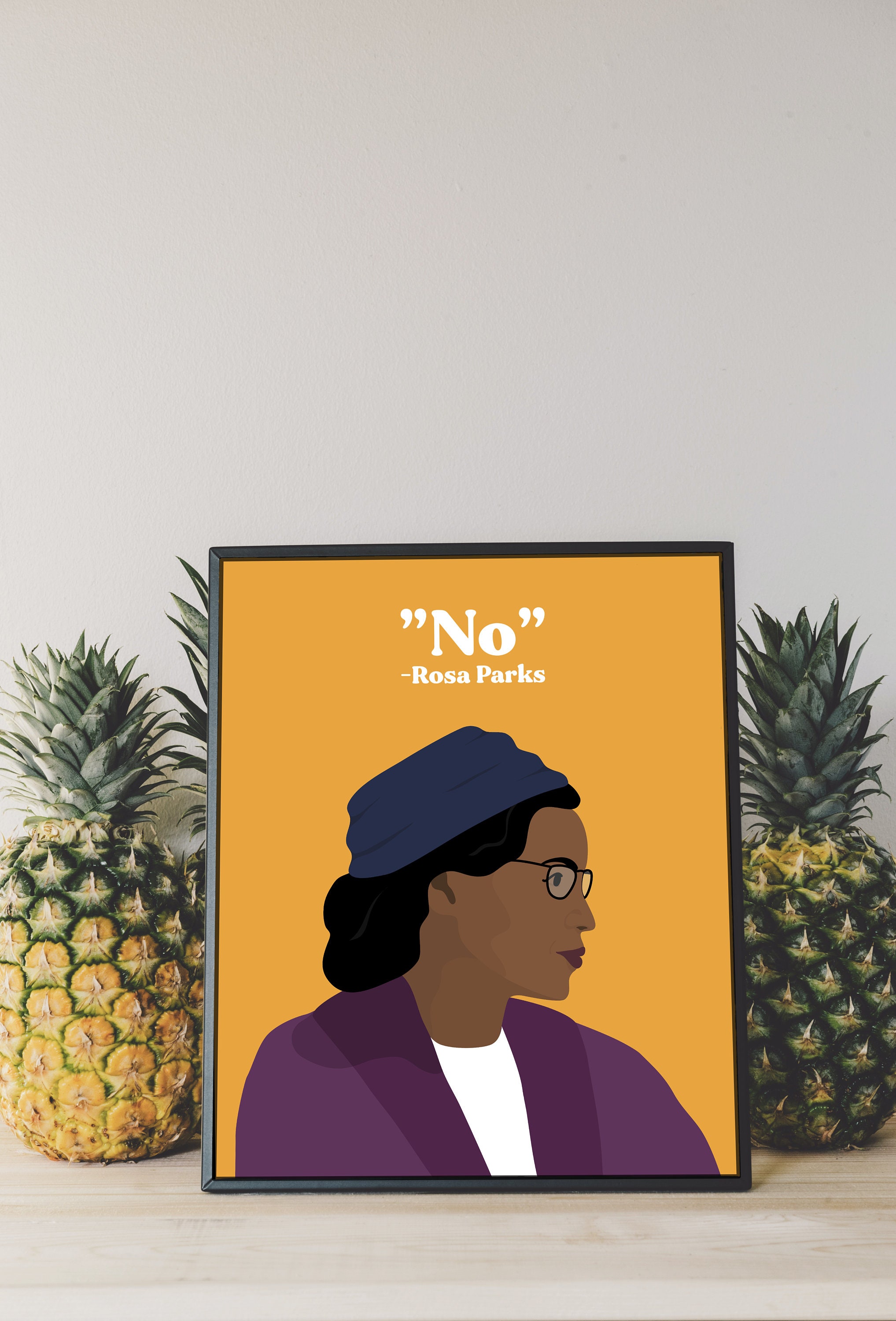 Rosa Parks Portrait With Quote no Poster Instant Download - Etsy