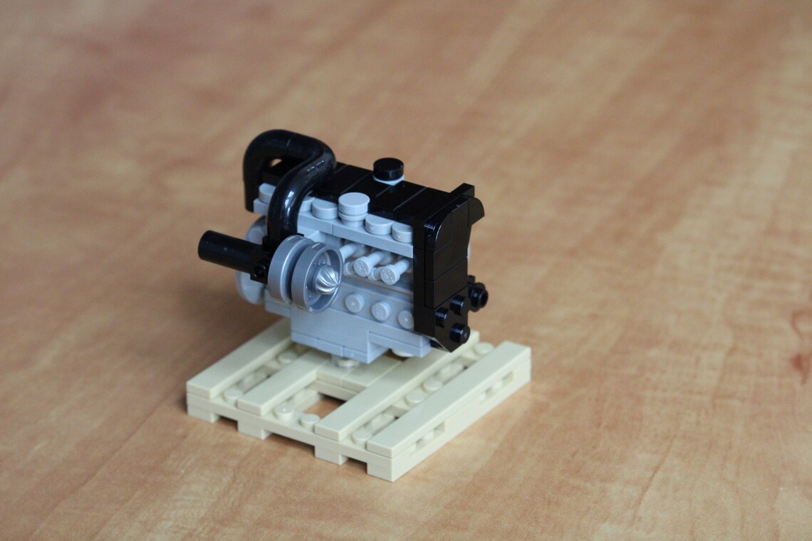 Volvo Whiteblock Inspired Engine Model - Etsy