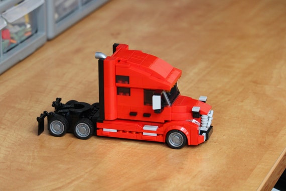 Sculpture Volvo VNL 760 inspired LEGO build cab Art Objects Art ...