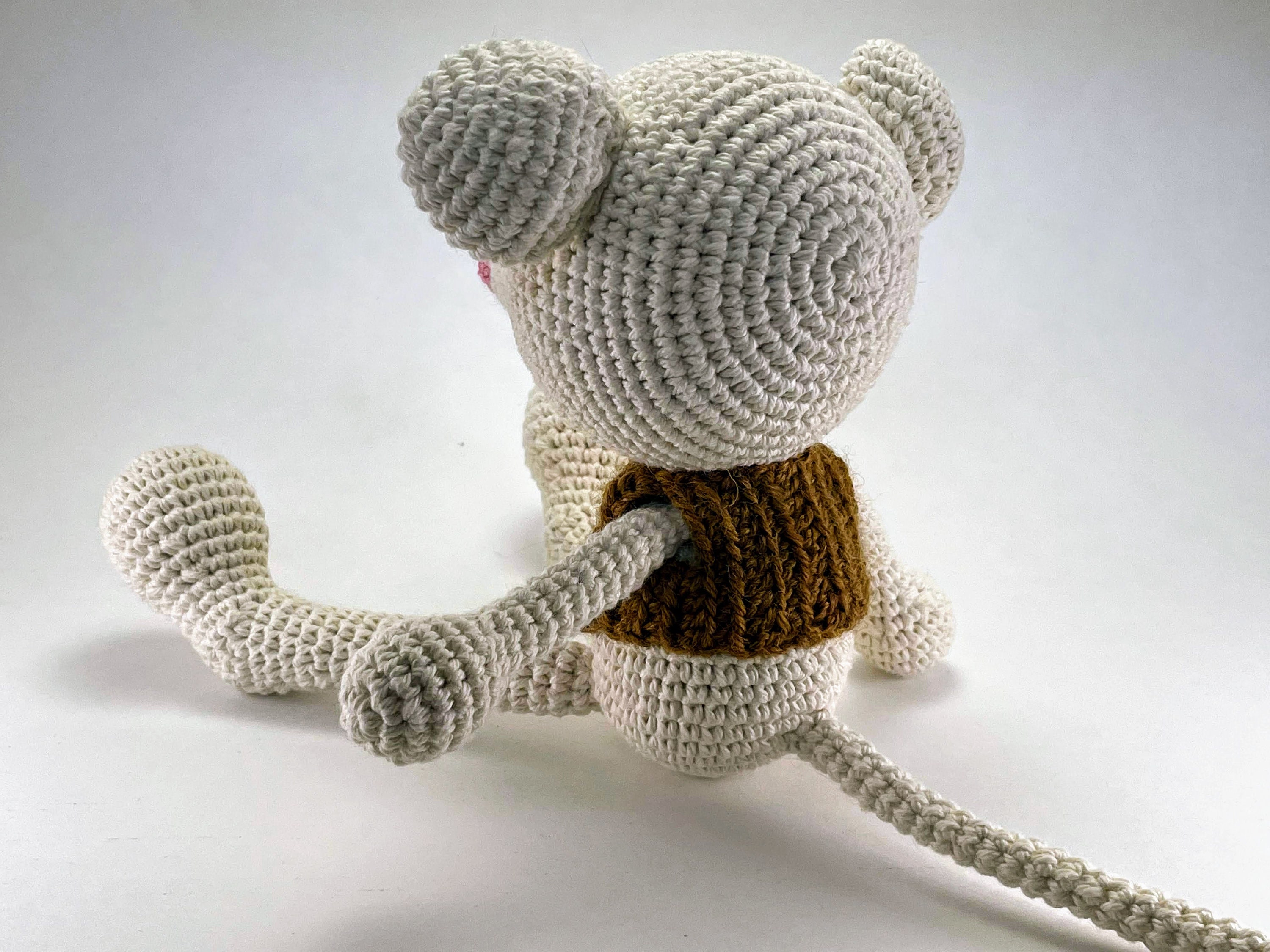 REGGIE the MOUSE Handmade Amigurumi Plushie Stuffed Animal - Etsy