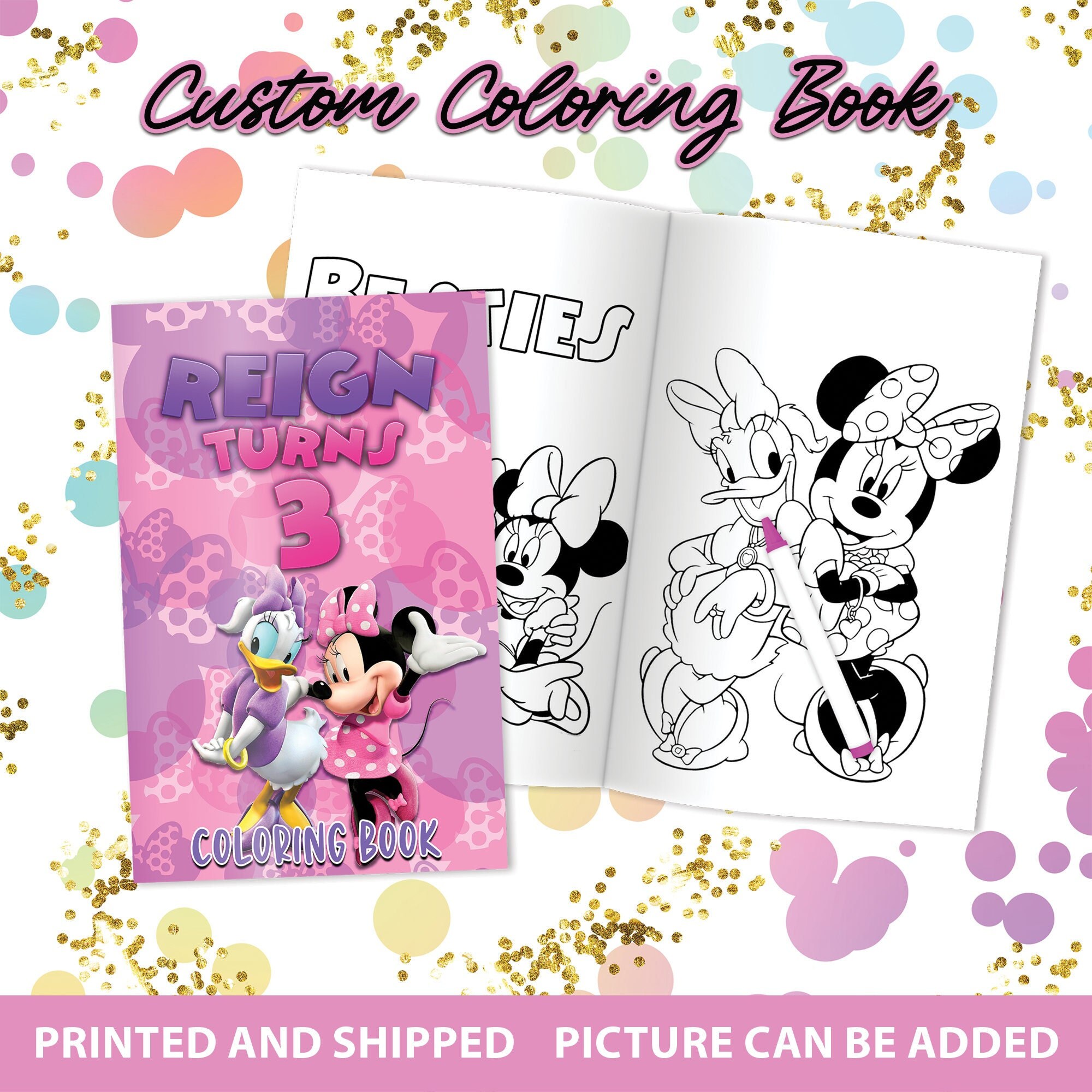 Minnie Mouse Bow Coloring Pages