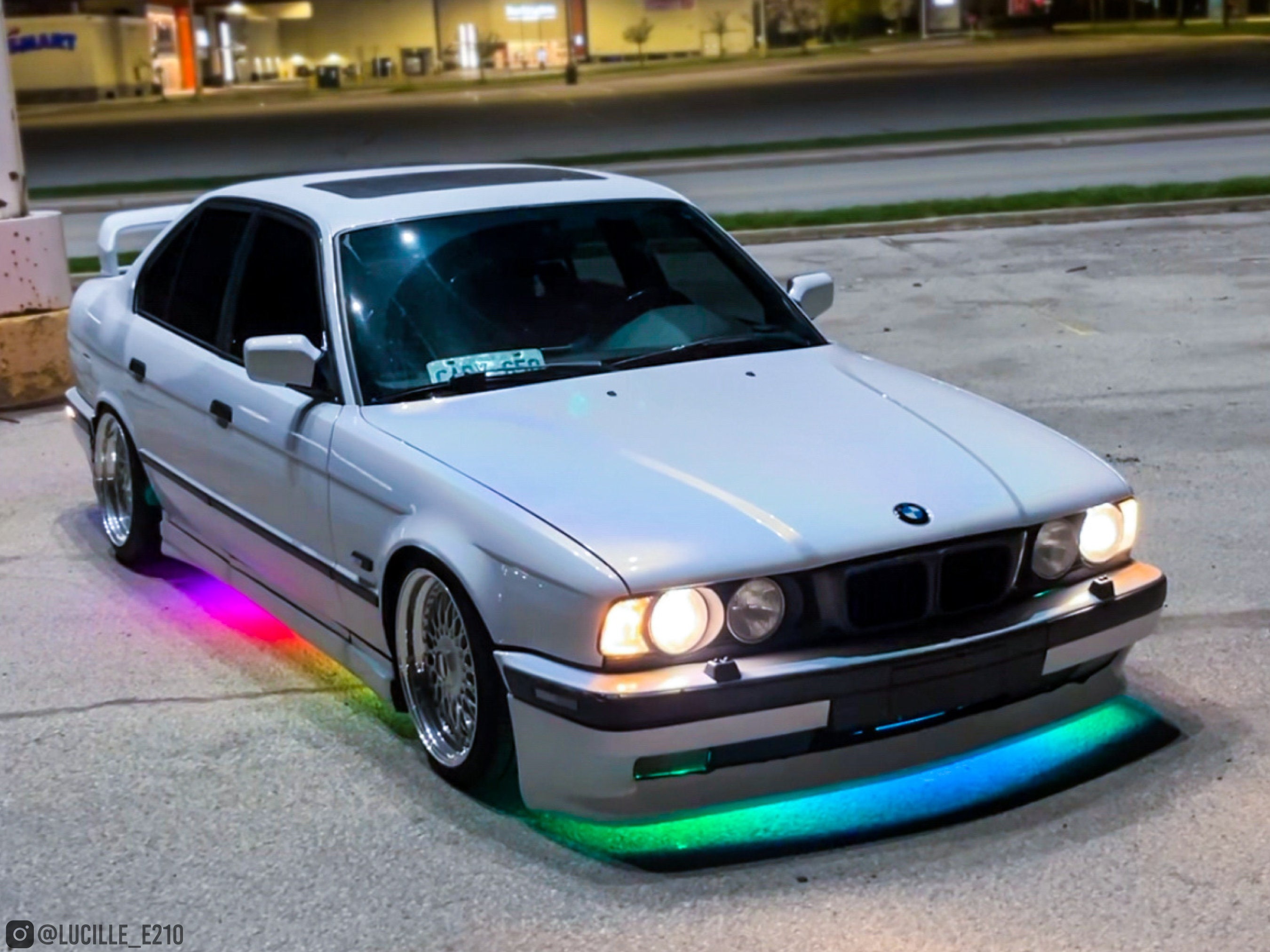 TOMIKO LED RGBW Underglow Kit Color Chasing Bluetooth Rainbow Lights Wireless Remote Vip Jdm Rgb Retro Fast Furious Etsy