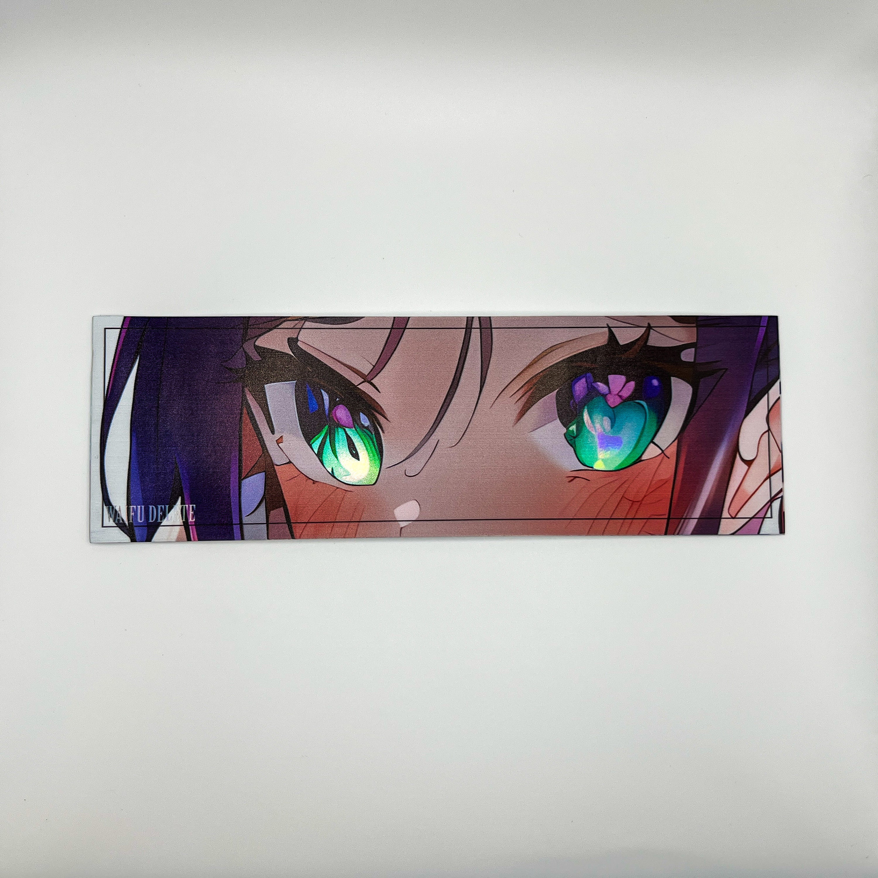 CHARMED EYES Slap Sticker JDM Anime Girl Eyes Holographic - Etsy