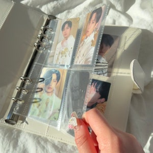 A5 Macaron Binder | Macaron Photocard Binder | Pastel Photocard Binder ...