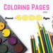 Coloring Book Pages PDF for Adults and Kids Around 4000 - Etsy