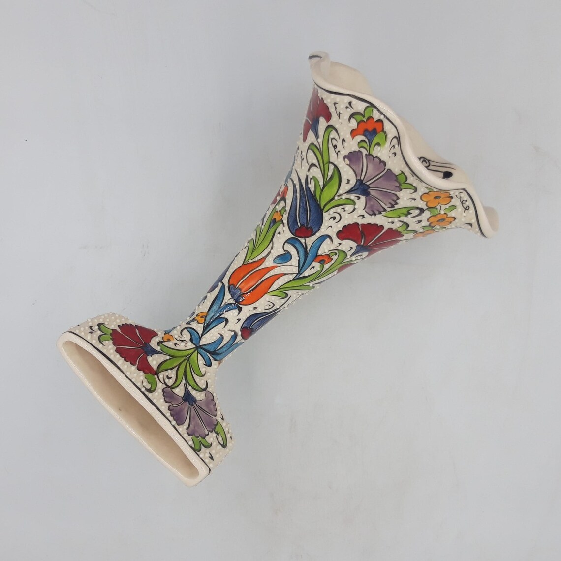 Enchanting Melodies: Handmade Ceramic Gramophone iPhone Passive Speaker ...