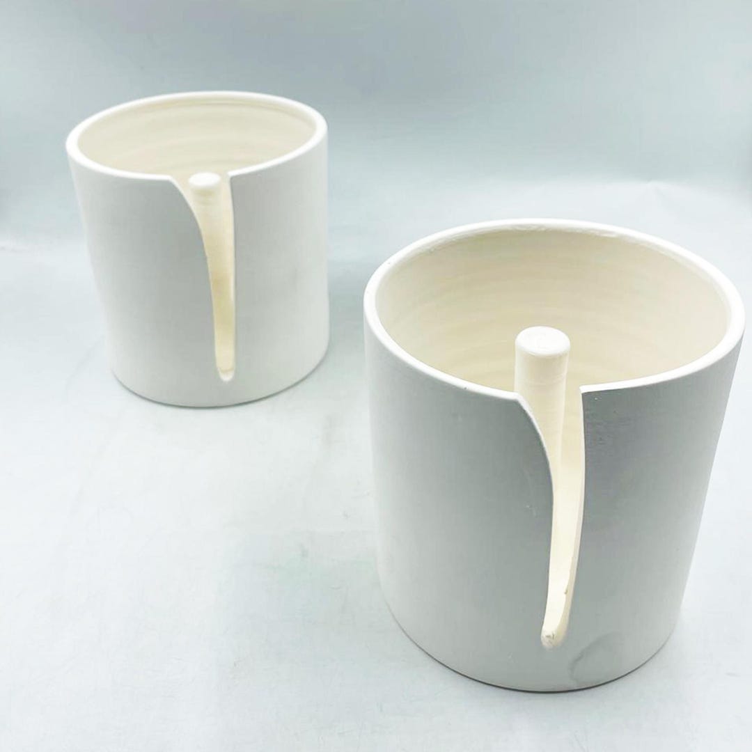 Handmade Ceramic Clay Napkin Holder - Paintable Paper Towel Dispenser ...