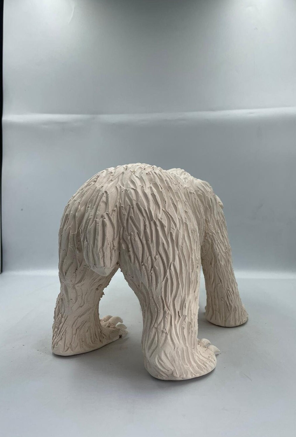 Handmade Ceramic Bear Sculpture - Paint-ready Biscuit Ceramic - Unique ...