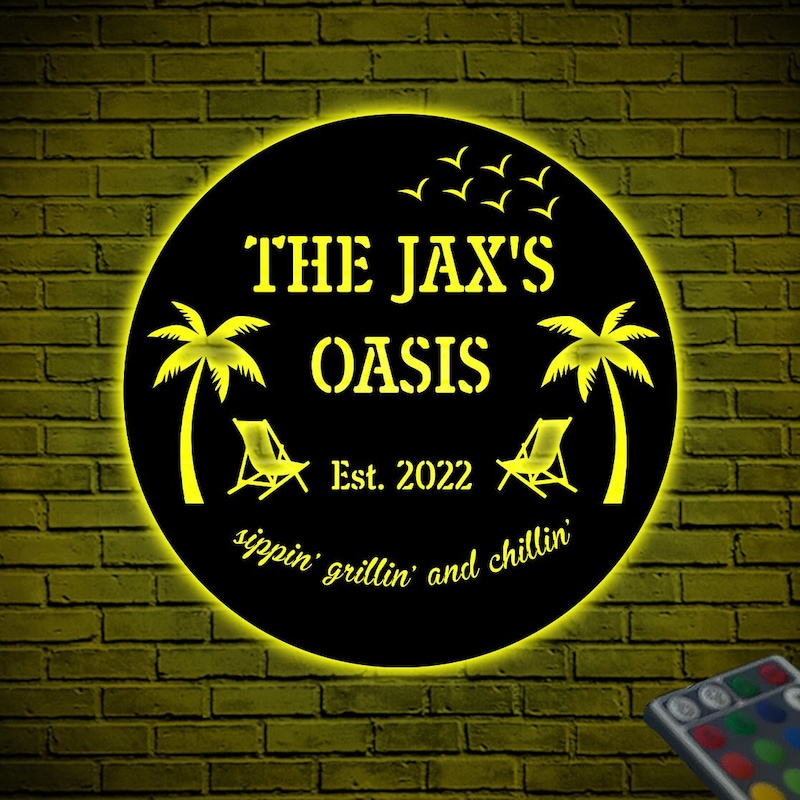 Oasis Sign - Etsy