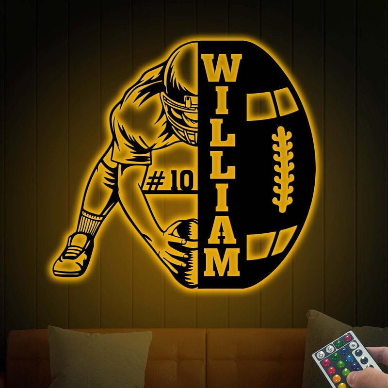 Football Wall Art - Etsy