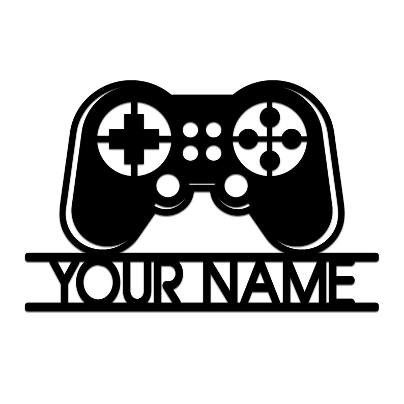 Personalized Game Room Sign With Lights Custom Gamer Sign - Etsy