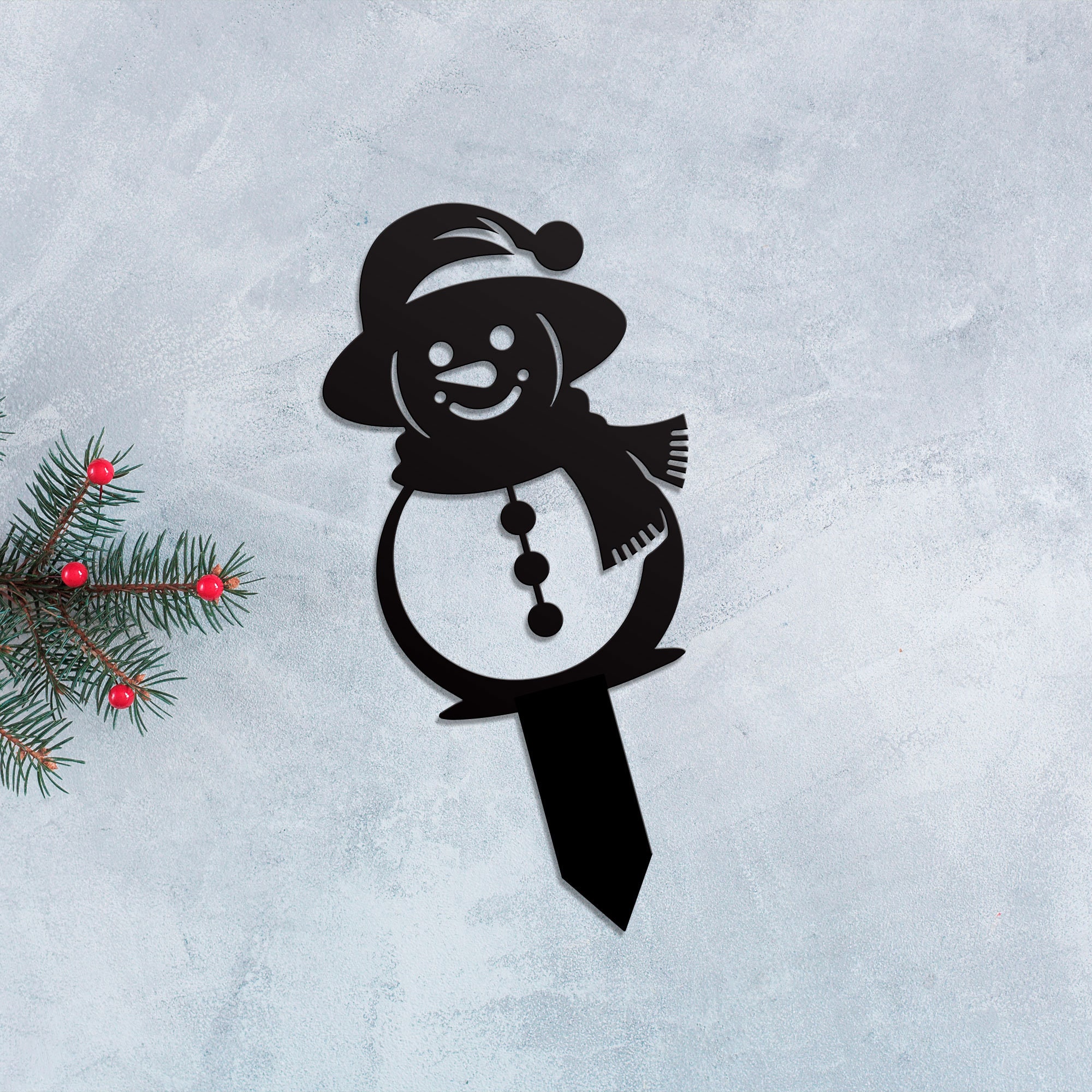 Christmas Snowman Stake Outdoor Decor, Christmas Outdoor Decoration ...