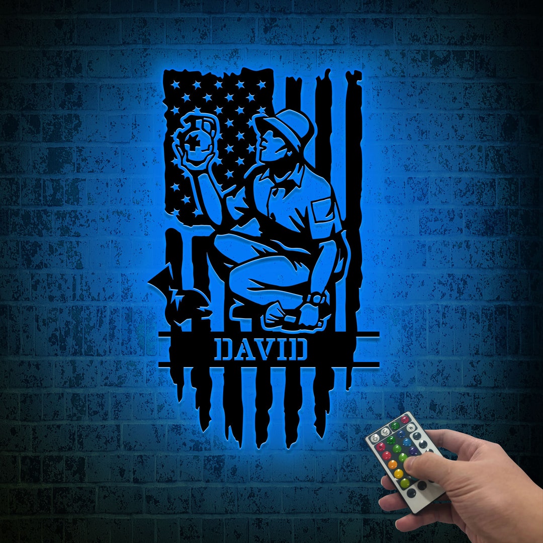 Custom Archaeologist Metal Sign With Led Light, Archaeologist Gifts ...