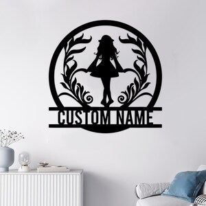 Personalized Irish Dancer Metal Wall Art With Led Lights, Irish Girl ...
