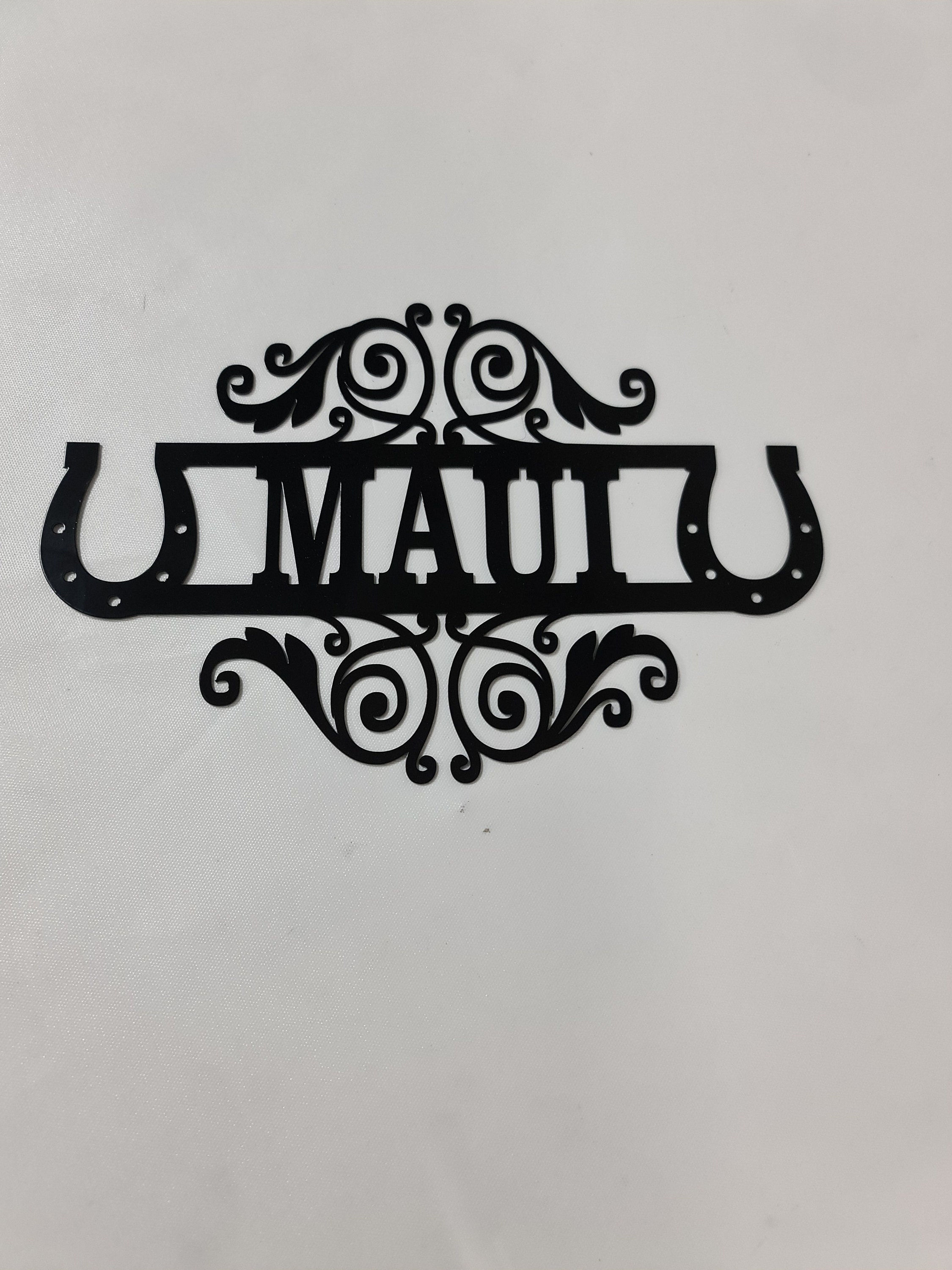Custom Metal Horse Stall Sign Equestrian Riding Barn Ranch - Etsy