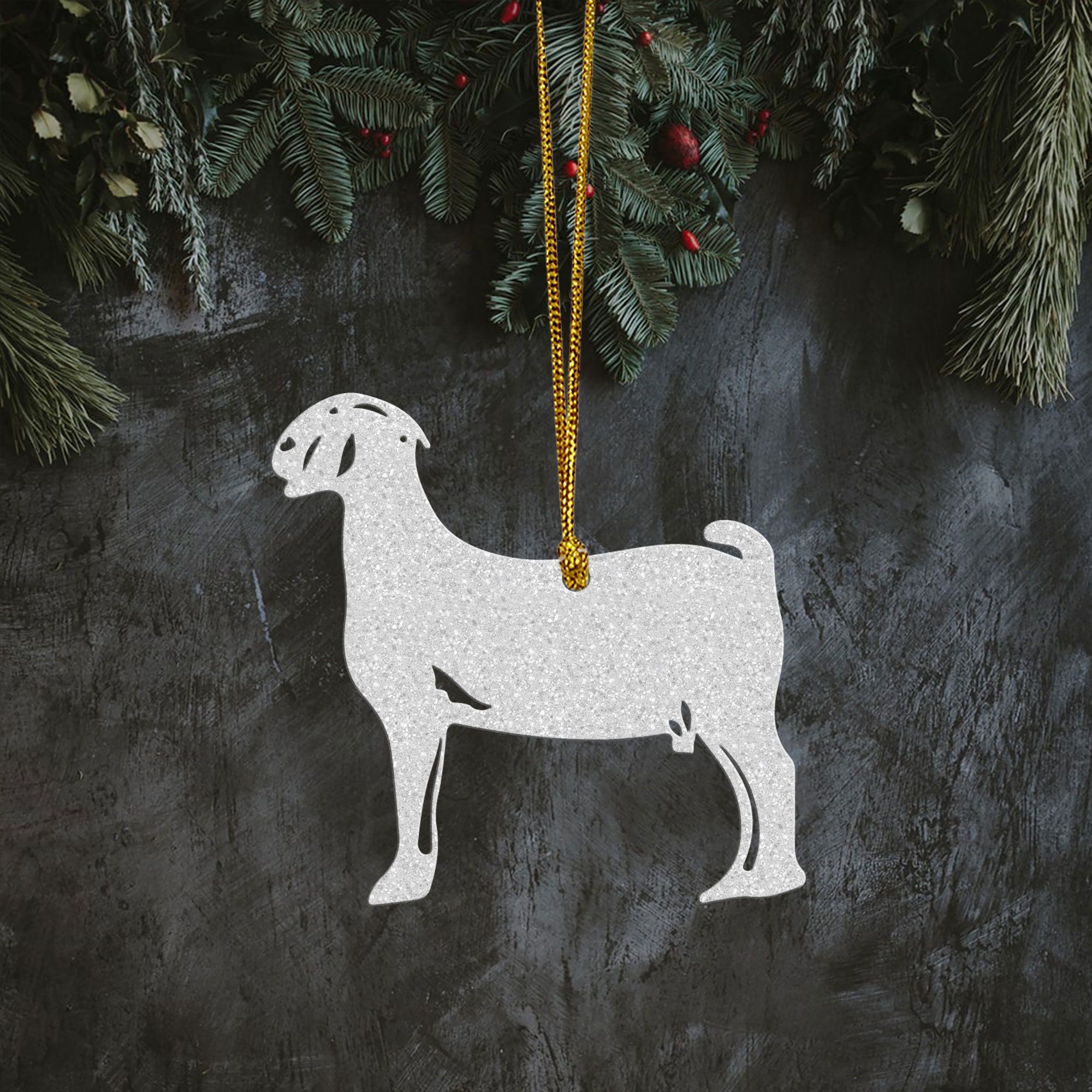 Metal Boer Goat Ornament Goat Farm Decor Christmas Farmhouse - Etsy