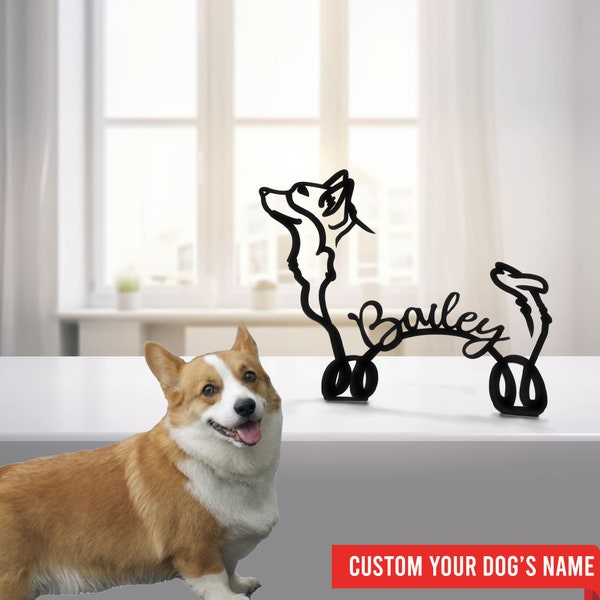 Corgi Statue - Etsy