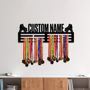 Custom Name Roller Skating Medal Hanger With LED Light - Etsy