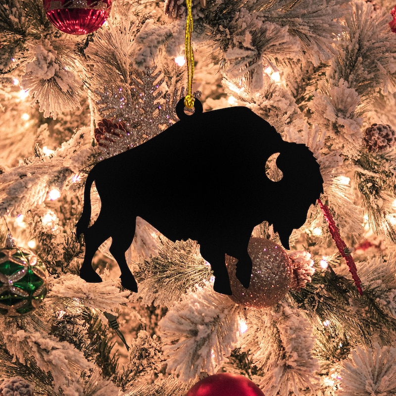 Bison Ornament - Etsy