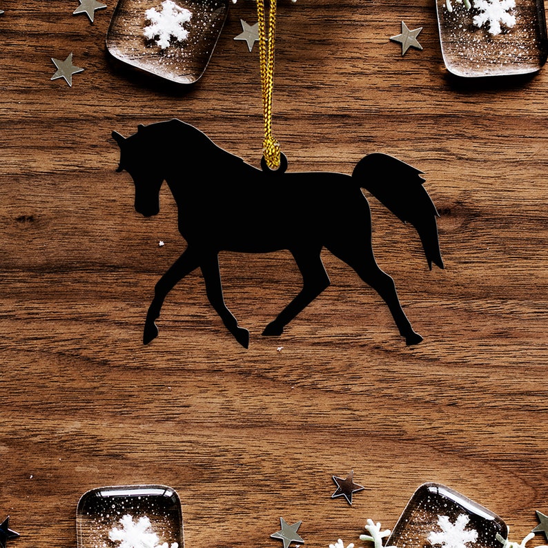 Metal Horse Christmas Ornament, Cowboy Cowgirl Gift - Etsy