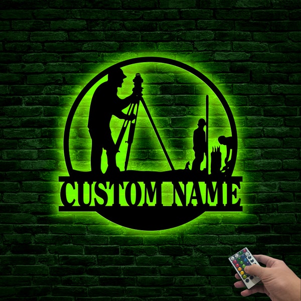 Land Surveyor Embroidery - Etsy