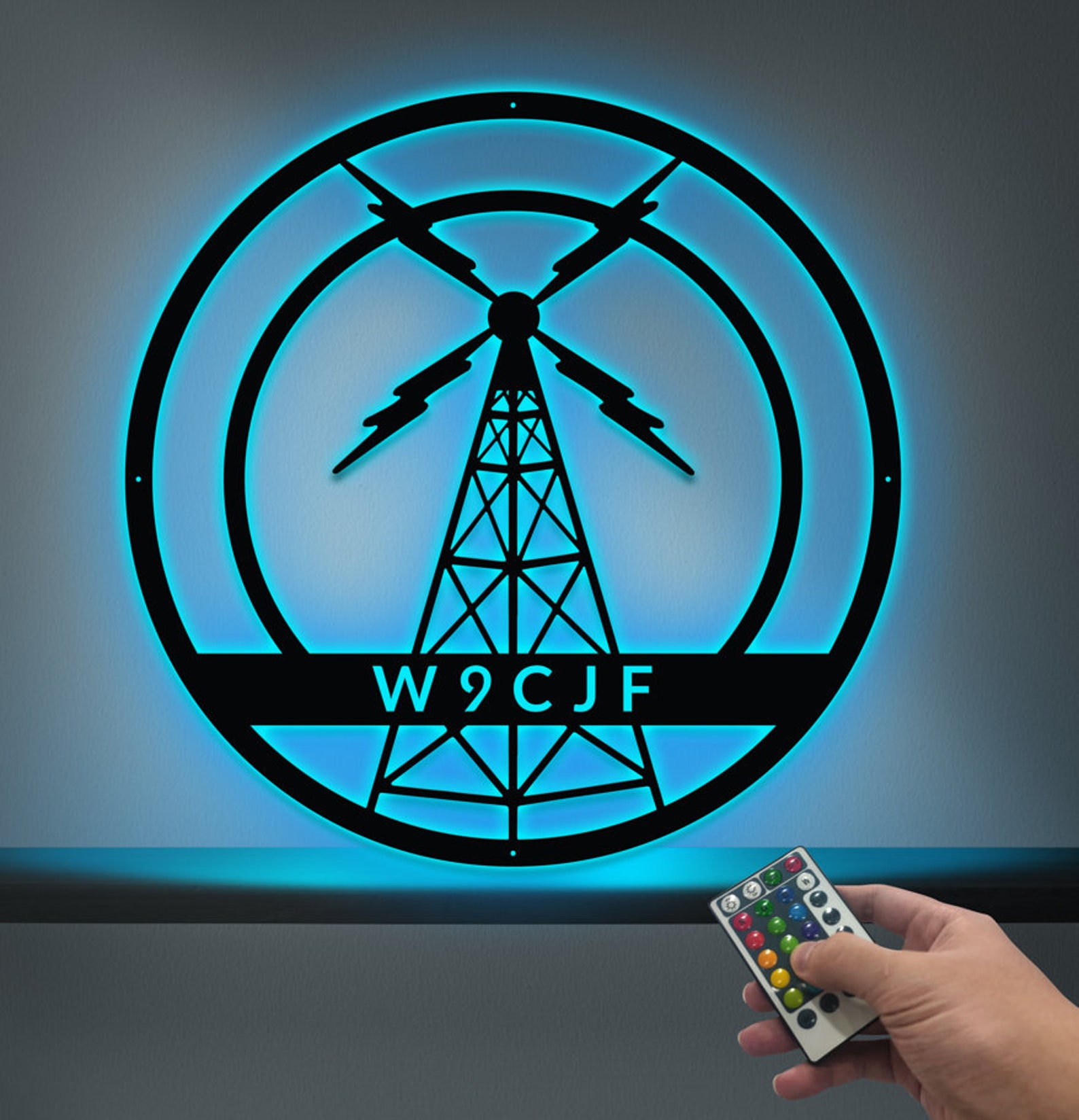 Personalized Ham Radio Ham Radio LED Sign Amateur Radio - Etsy