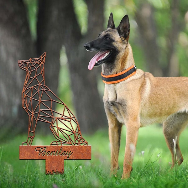 Belgian Malinois Metal Sign - Etsy