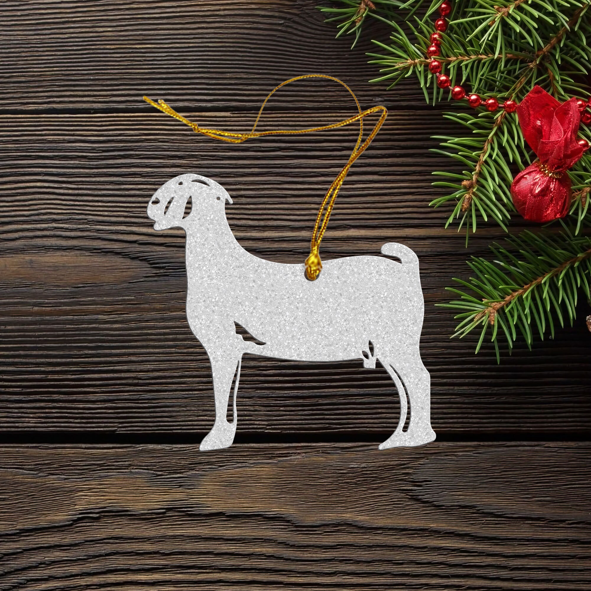 Metal Boer Goat Ornament Goat Farm Decor Christmas Farmhouse - Etsy