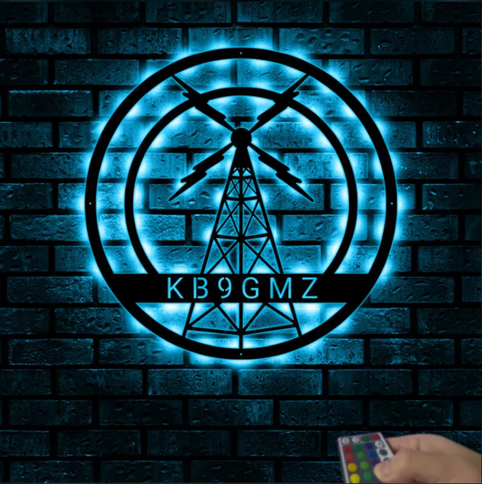 Personalized Ham Radio Ham Radio LED Sign Amateur Radio - Etsy