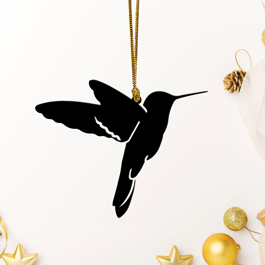Hummingbird Christmas Ornament, Hummingbird Lover Gift, Bird Ornament ...