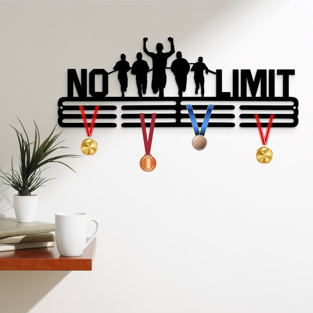 Running Medal Holder, Medal Hanger, Custom Medal Display, Running Gifts ...