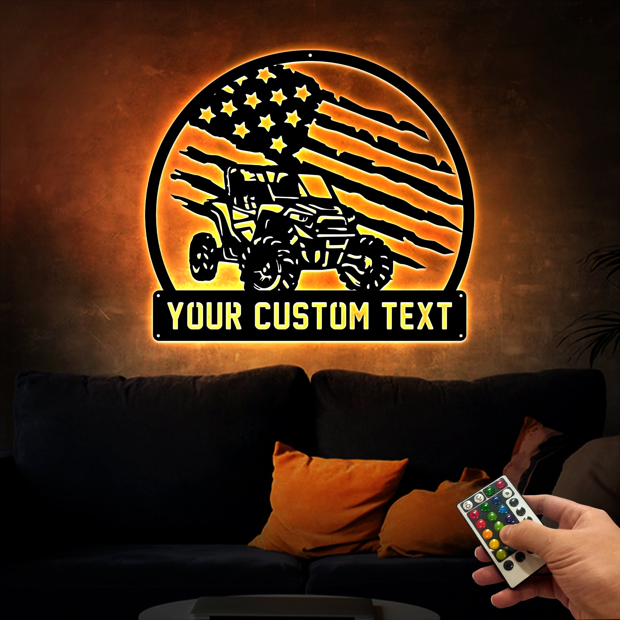 Personalized Atv Metal Sign Custom ATV Gift Gift for Dad - Etsy