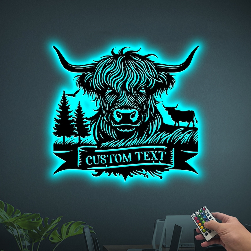 Cow Sign - Etsy