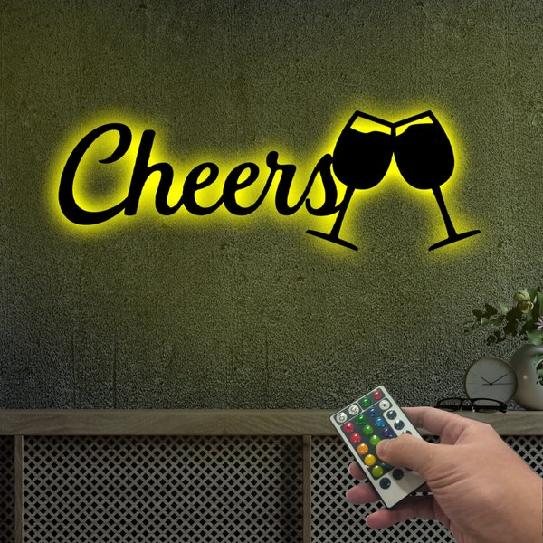 Cheers Sign - Etsy