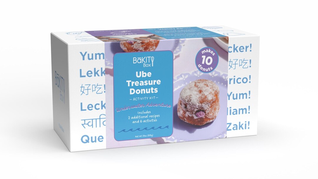 STEM Kit: Ube Donuts Activity Kit - Underwater Adventure - Etsy