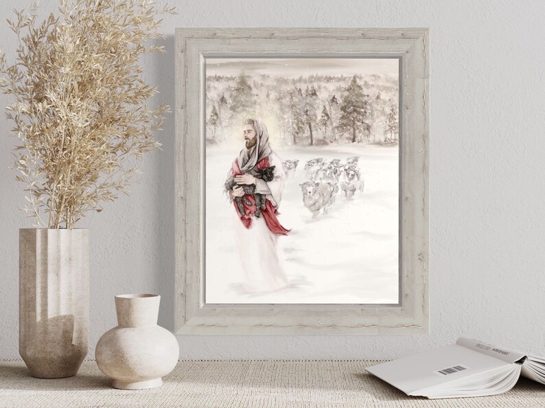 LDS Art | “worthy of the Rescue” | Religious Art Print | Handmade Gifts ...