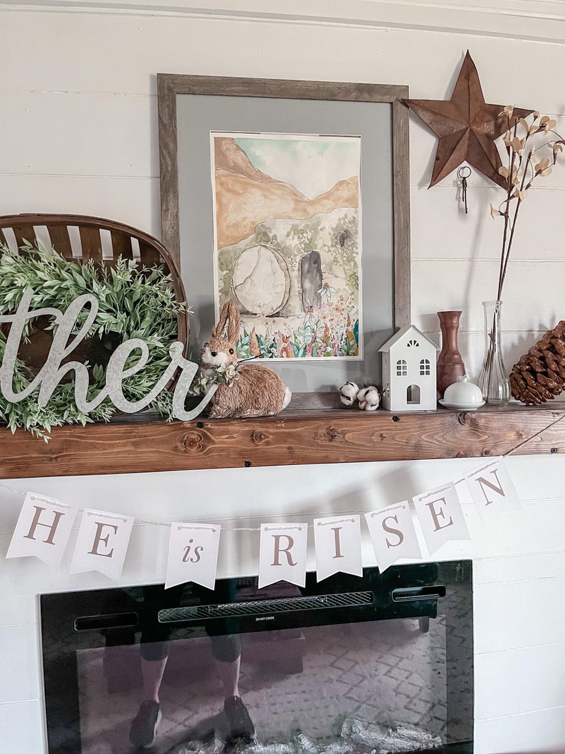 He is Risen PRINTABLE// LDS Art Pictures of Christ LDS Gifts Printable ...