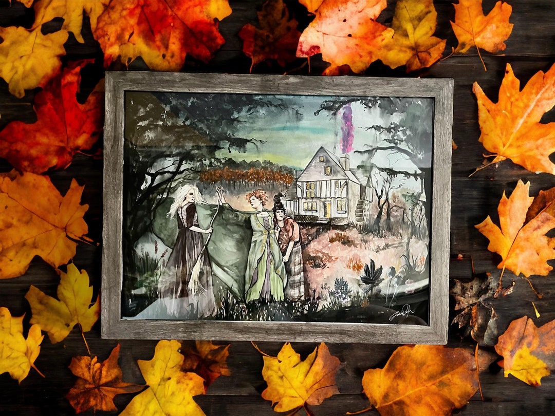 Sanderson Sisters Art Print | Hocus Pocus Halloween Decor - Etsy