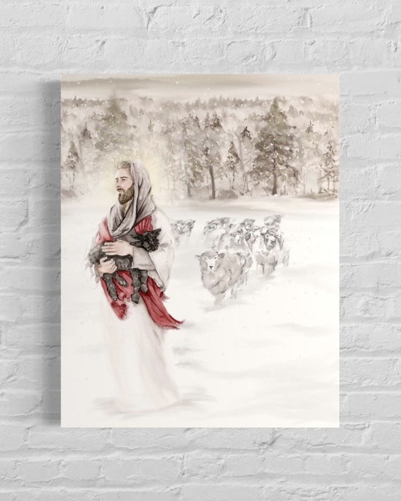 LDS Art | “worthy of the Rescue” | Religious Art Print | Handmade Gifts ...