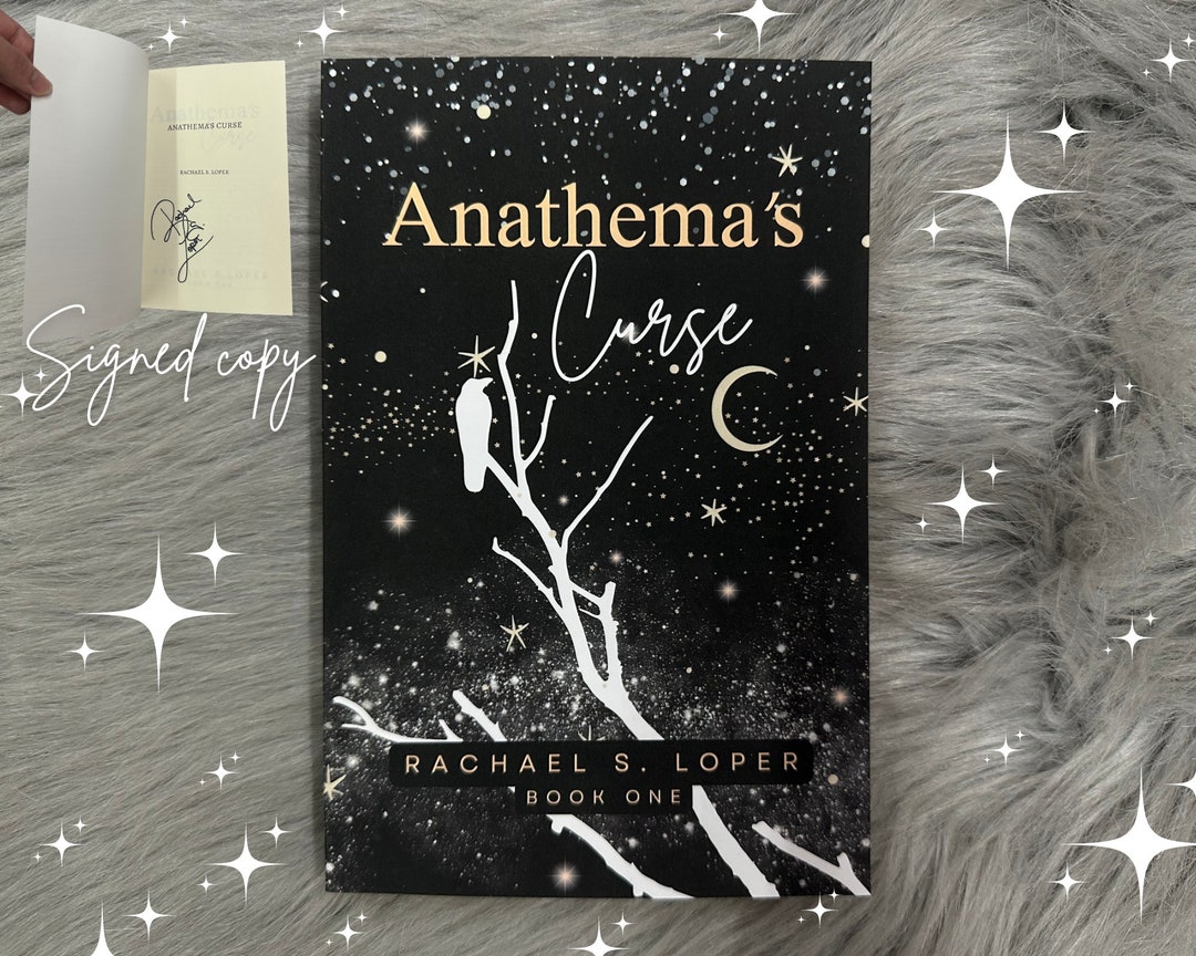 Anathema's Curse Book Signed Edition - Etsy